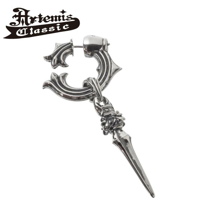 商品情報サイズ/寸法縦：60mm横：8.5mm厚：9mm重：9.7g素材/材質シルバー925付属品BOXギャランティーカードショッピングバッグ※付属品は予告なく変更される場合があります。その他商品説明正面が空いて見えるトリッキーなフープピア...