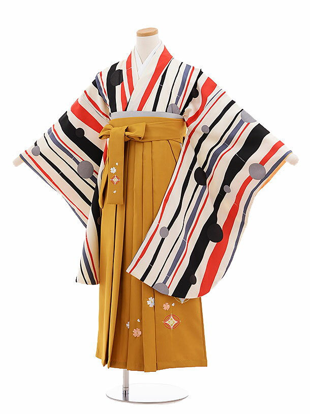 サイズについて ■肩裄：65cm　袖丈：75cm　袴丈：83cm ※小物はこちらでコーディネートさせて頂きます。 ※総柄（小紋）のため写真と柄の出方が少し異なることがあります ※こちらの商品の長襦袢は、袖なしタイプになります。 肌襦袢は付属...
