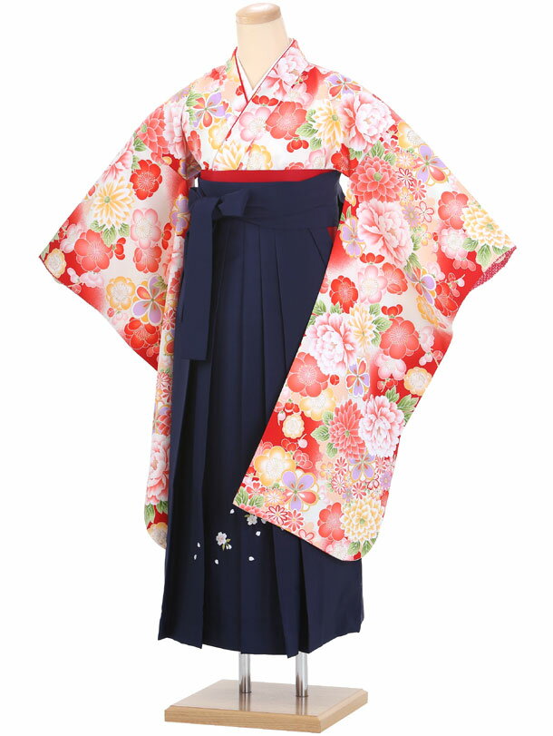 サイズについて ■肩裄：66cm　袖丈：87cm　袴丈：87cm ※小物はこちらでコーディネートさせて頂きます。 ※総柄（小紋）のため写真と柄の出方が少し異なることがあります ※こちらの商品の長襦袢は、袖なしタイプになります。 肌襦袢は付属...