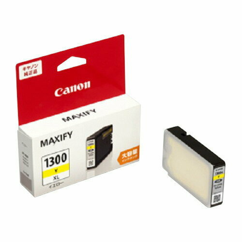 商品情報対応機種MB2730／MB2330／MB2130／MB2030注意モニターの発色により実物と異なる場合がございます【メーカー直送・AM/PM指定のみ対応可・日祝配送指定不可】キャノンインク PGI-1300XLY イエロー 大容量（...