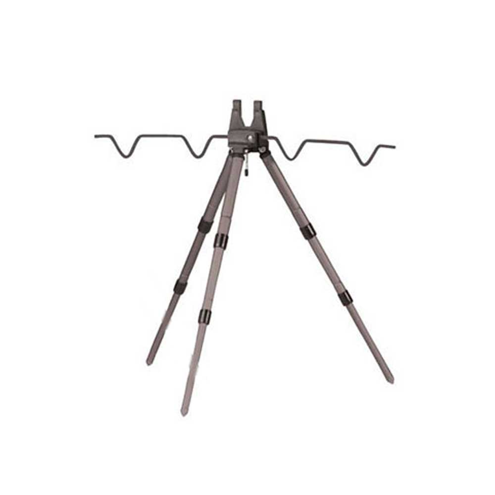 軽量アルミを採用したベーシックモデル竿立て 【仕様】 ミニ3段 高さ：470mm