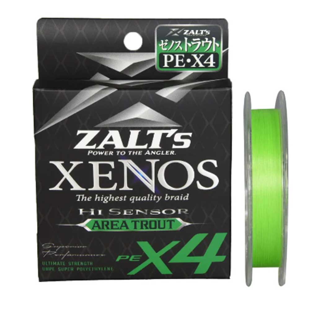 XENOS X4 Hi Sensor Area Trout 史上最強BRAID X4。他を凌駕する圧倒的強度＆高感度。 史上最強のPEライン「XENOS」。 ハイグレード原糸を洗練させた精密なピッチで編み込み、史上最強レベルのPEライン「X...