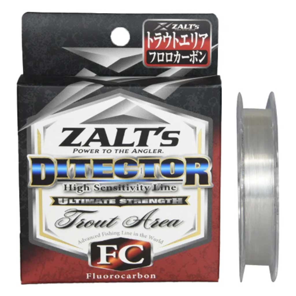 DITECTOR Trout Area FC 高強力＆高感度を追求、最強フロロカーボン。 高強力＆高感度フロロカーボン。 Detectorシリーズの特徴である高強力＆高感度ライン。 巨大化するトラウトに負けない強靭設計。3LBラインで実測4...