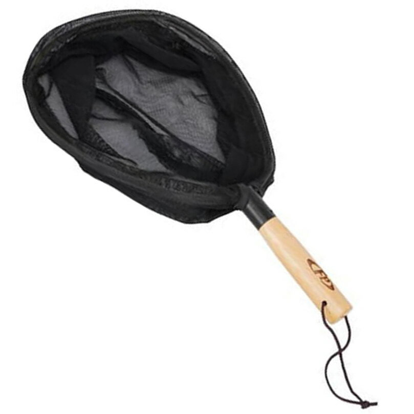 コンパクトに収納できる折りたたみ式で携帯に便利な小型タモ。 収納可能な袋付き。 ベルト通しループ付き。 袋から出すとすぐアミの形状になり便利。 サイズ：25cm 自重・原産国：200g/中国 材質：スチール・木製