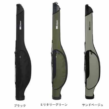 リールをセットしたままのロッドを2本収納できるロッドケース。 特にリールの番手が2500番前後のものに最適。 たも網などを収納できるサイドポケットが付き。 内側にはロッドをしっかりと固定できるベルトが装備されており、持ち運びに便利な調整可能...