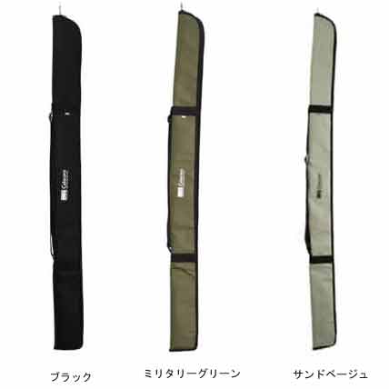 ソフト生地で折り畳みが可能なので、釣り場でもかさばりにくい。 衝撃を吸収するクッション入り。 サイズ 130cm　(内寸) 自重・原産国：270g/中国 材質 ポリエステル