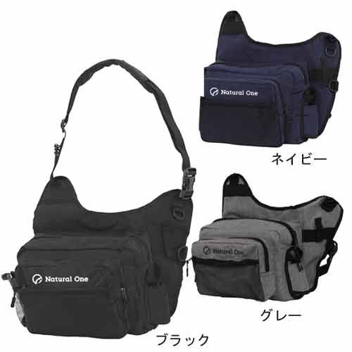 ペットボトルホルダー、ロッドホルダー、ペンチホルダーを標準装備したサイドショルダーバッグ。 肩への負担を軽減するショルダーパッド付きで、快適に持ち運びが可能。 大容量のメインポケットに加え、2つのサイドポケットと2つの内ポケットも備え、収納...