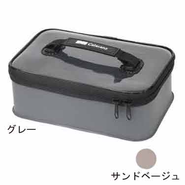 EVA素材を使用した、扱いやすく実用性に優れたルアー・小物用ケース。水洗いが可能なため、使用後の汚れや塩分もサッと洗い流せて清潔に保てます。フタには中身が一目で確認できるクリア素材を採用し、収納したルアーや小物を探す手間を軽減。さらに、収納...