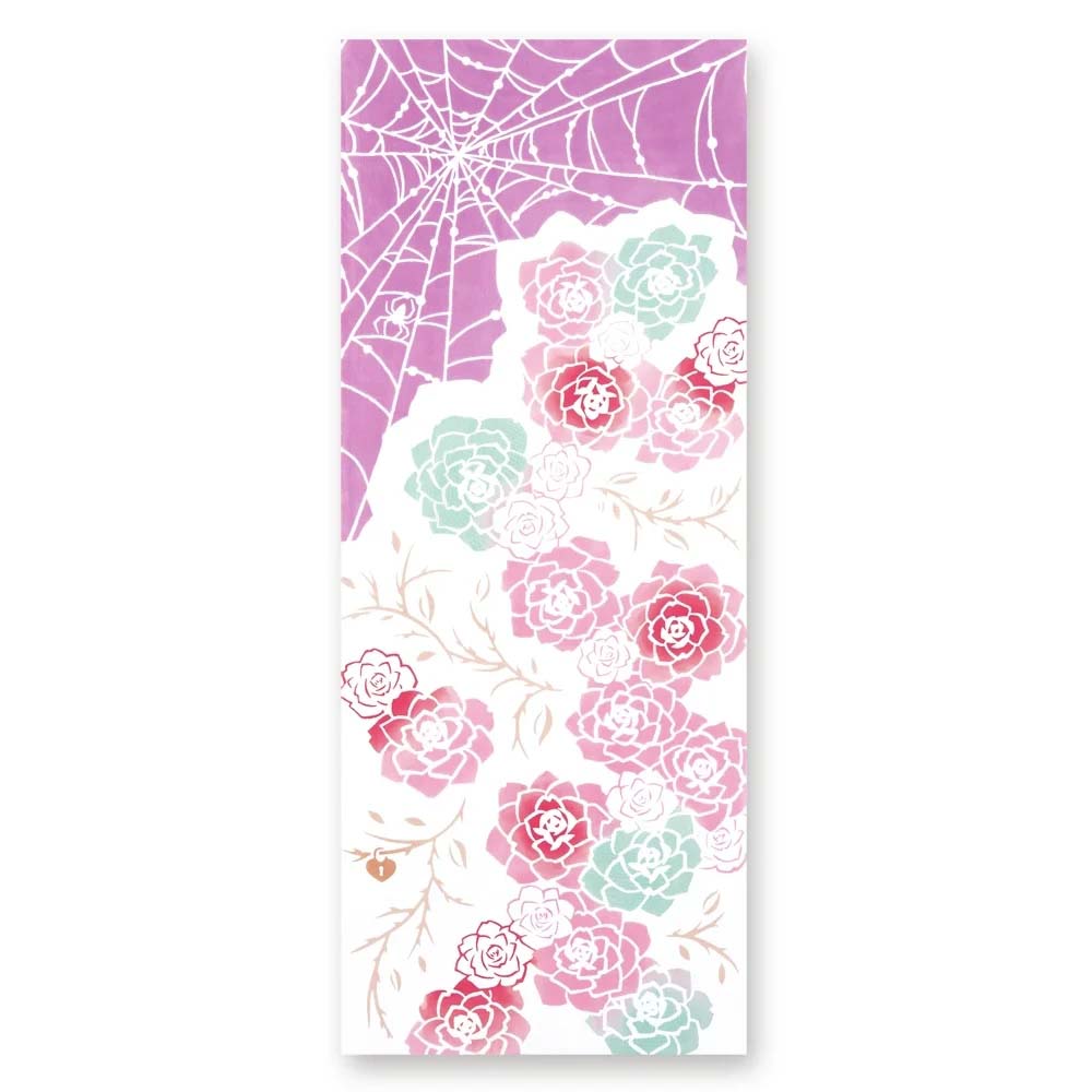 ■商品詳細 商品名：秘密のバラ庭 kenema-注染手拭い あなたはきっとやって来る。 蜘蛛の巣をくぐり、金の錠を外して。ほら今、錠の開く音がした。 約35×90cm　日本製　綿100% 写真は出来るだけ実物と近づけていますがどうしても差異...