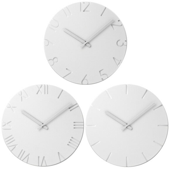 Lemnos レムノス 掛け時計 アナログ 「カーヴド」 (NTL10-19)　のスペックサイズ直径30．5×厚み4．2cm、730g素材合成木質樹脂機能掛け時計備考単3×1本Lemnos レムノス 掛け時計 アナログ 「カーヴド」 (NT...