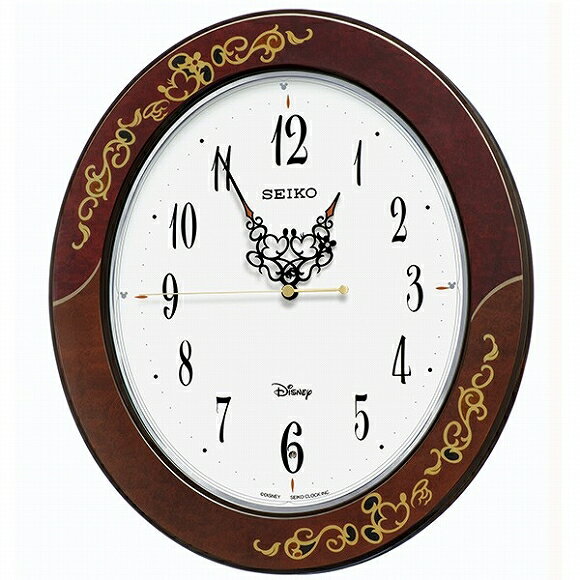 セイコー(SEIKO) キャラクター時計 掛け時計 アナログ 木枠 12種類の野鳥報時 大人 ディズニー ミッキー ミニー FS510B　のスペックサイズ縦370 X 横320 X 奥行62 (mm) 機能電波、木枠、ミッキー＆ミニー、チャ...