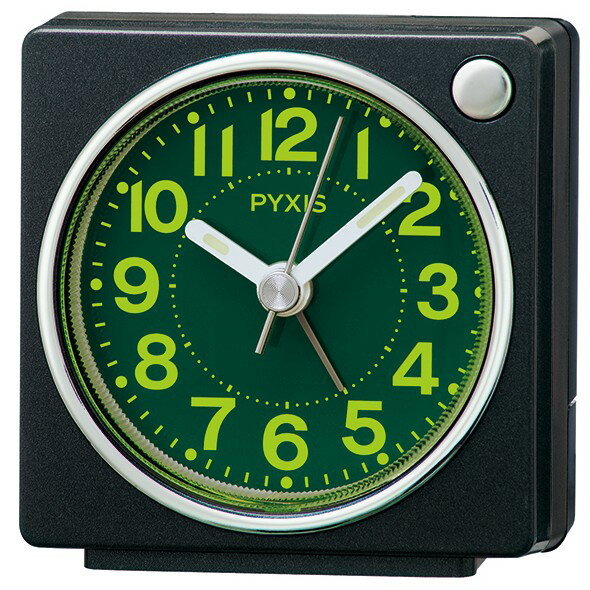 セイコー(SEIKO) 目覚まし時計 スヌーズ ライト 蓄光 スイープ秒針 スタンダード NR450K　のスペックサイズ縦65 X 横64 X 奥行38(mm) 90g素材プラスチック枠（黒メタリック塗装）前面：プラスチック機能クオーツ、ス...