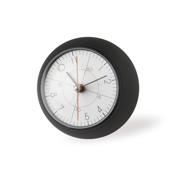 タカタレムノス　置き時計　earth clock less　アース クロック レス　TIL19-09 BK / ブラック　(TL-TIL19-09-BK)　のスペックサイズサイズ：w100×h100×d100mm重量：465g素材アルミニウ...