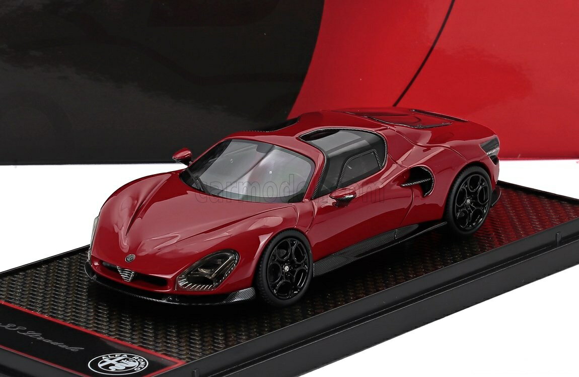 Trademark: BBR-MODELS Brand: ALFA ROMEO Model: 33 STRADALE 2025 Scale: 1/43 Manufacturer code: BBRC317B Colour: ROSSO AL...