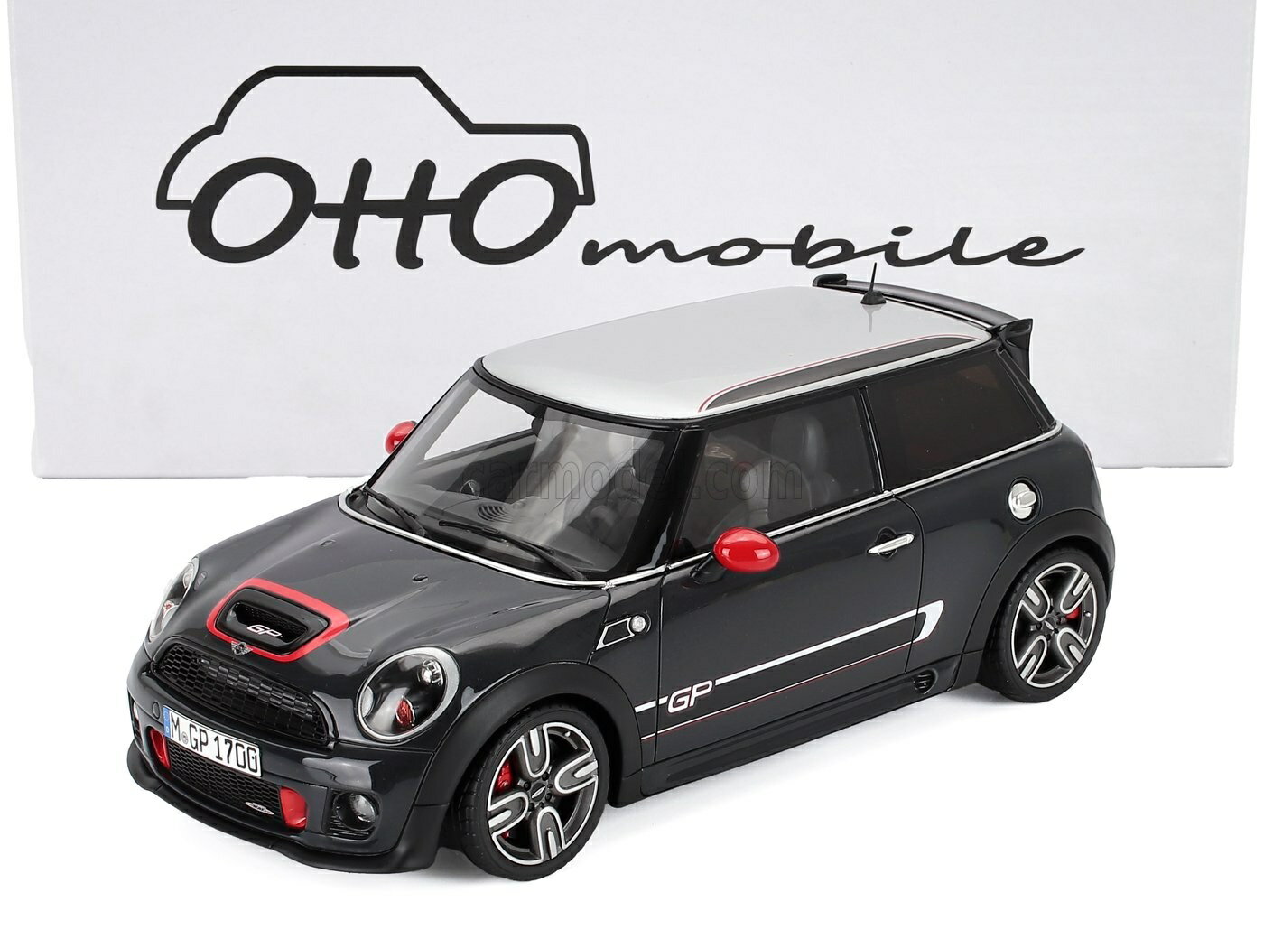 Trademark: OTTO-MOBILE Brand: MINI Model: COOPER JOHN WORKS JCW (R56) 2012 Scale: 1/18 Manufacturer code: OT497 Colour: ...