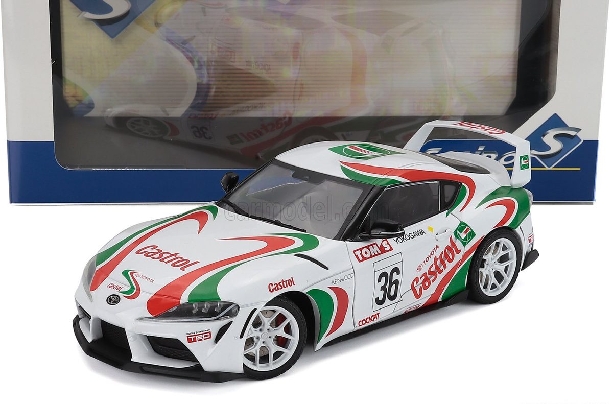 Trademark: SOLIDO Brand: TOYOTA Model: SUPRA GR TOYOTA RACING N 36 TRIBUTE 2024 Scale: 1/18 Manufacturer code: 1809007 C...