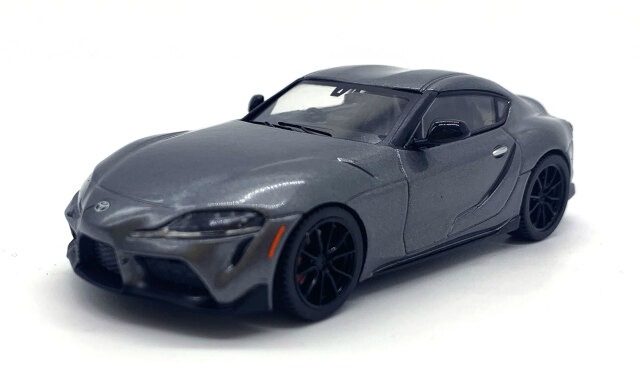 Trademark: FIRST43 Brand: TOYOTA Model: GR SUPRA 2022 Scale: 1/43 Manufacturer code: F43-181 Colour: GREY MET Material: ...