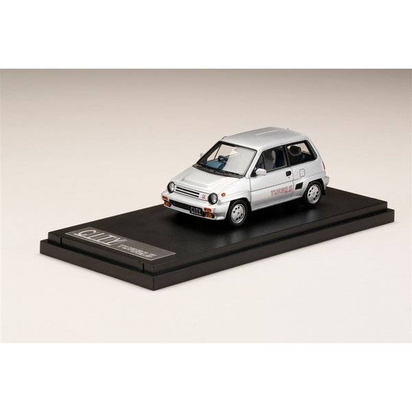 Trademark: HOBBY JAPAN Brand: HONDA Model: HONDA CITY TURBO II GENUINE OPTION WHEEL SILVER Scale: 1/43 Manufacturer code...