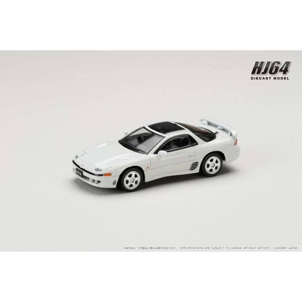 Trademark: HOBBY JAPAN Brand: MITSUBISHI Model: MITSUBISHI GTO TWIN TURBO GLASS TOP MISTY WHITE PEARL Scale: 1/64 Manufa...