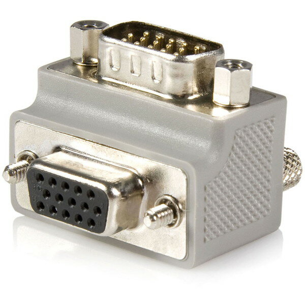 商品説明★ VGAメスポートのまわりにスペースを作るオス-メスVGA L型アダプタ。タイトなスペースでのVGAケーブル接続が可能★ 使いやすく、実装が簡単スペック* コネクタタイプ:VGA(15ピン、高密度D-Sub)* 工場出荷時(パッケ...