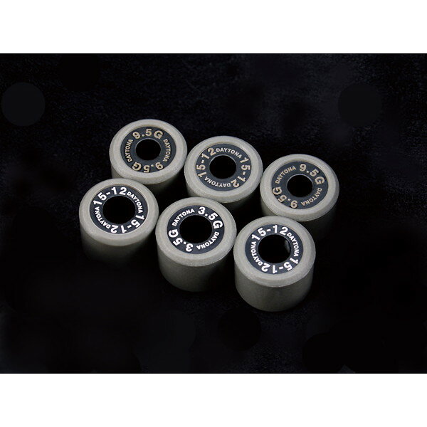 商品説明◆ 参考適合車種■Dio110〈国内仕様JF31〉 ■LEAD110/EX(FI)〈JF19〉 などプーリーへの組付方向指定が無い一体成型タイプのウエイトローラー(海外生産品)。インナーメタル部の片面に商品サイズ(外径×幅)を、もう...