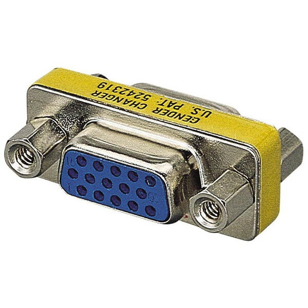 スペック* コネクタ形状1： D-Sub15pin(ミニ)メス * コネクタ形状2： D-Sub15pin(ミニ)メス * 使用目的・用途：D-sub15pin(ミニ)オスのコネクタを持つケーブルを延長・変換する為のアダプタです。 * 付属...