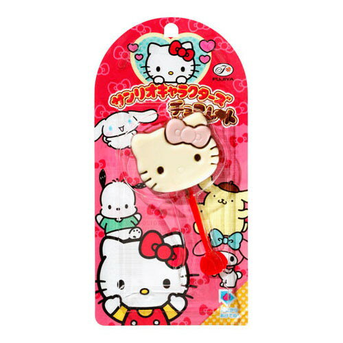 ご注文前にご確認ください※ 12時から14時の時間帯指定はできません。ご指定の場合は14時から16時にて手配いたします。商品説明★ 3種のチョコレートで人気のサンリオキャラクターの顔を表現した、棒付きチョコレート。スペック* 内容量：1本、...