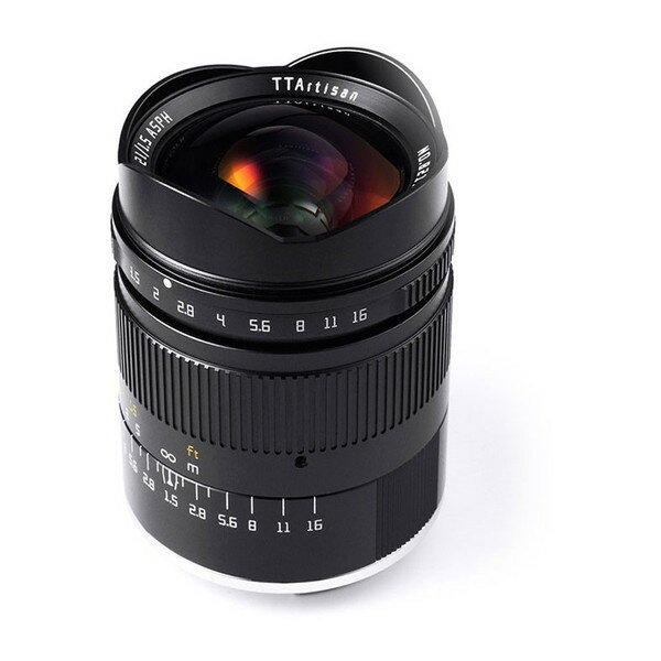 商品説明★ TTArtisan 21mm f/1.5 ASPH は、21mmの広角焦点距離を備えたF1.5の大口径レンズ。★ 広角ながらボケを活かした撮影が可能、開放時はオールドレンズのようなソフトな描写、一段絞るとシャープな描写に変わるの...