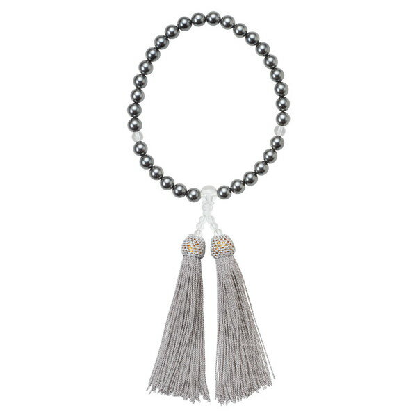 スペック* サイズ：内周約27cm* 材質：貝パール、アクリル、レーヨン* 本体重量：約53g