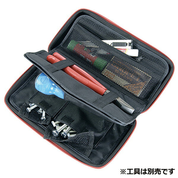 商品説明★ 【用途】工具の収納。★ 取り外し可能なインナーポケット&仕切り付です。★ SK11のツールケースをXPRICEでは販売しております。その他の接着・切断工具も多数取扱っております。スペック* 商品サイズ(約):幅255 高さ130...