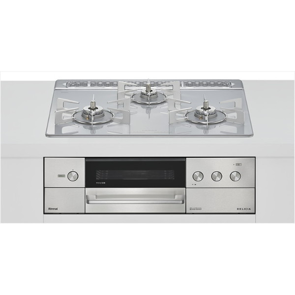ご注文前にご確認ください※ 必ずガス種（プロパンガス・都市ガス）をご確認下さい。商品説明★ コンロを美しく、料理をもっとおいしく「DELICIA」洗練されたデザイン。こだわり抜かれた使いやすさ。料理の可能性を広げる多彩な調理器具。「+R R...