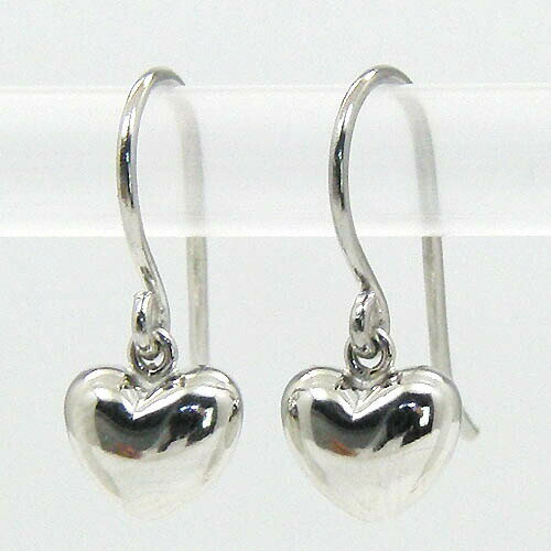 ※ハートサイズが3mmのピアス(B330J) もございます [　仕　様　：　1ペア ] 材質 　プラチナ900 大きさ(約) 　縦4mm×横5mm 　（フック丸管含まず） 重量(約) 　0.6g 摘要 ※片方のみのご注文も承ります。 　金額...