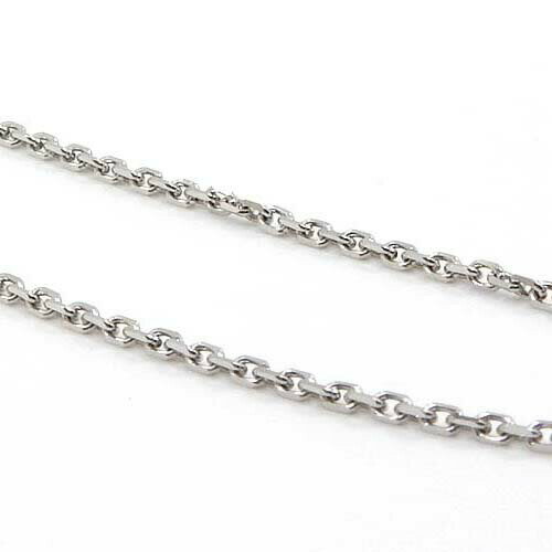 ※このチェーンの板プレート幅は　 弊社製の中で最も大きい(約)3.5mmです。 そのためペンダントに通らない場合が ございますので、ご注意下さい。　 [　仕　様　：　1個 ] 材質 K18ホワイトゴールド チェーン幅(約) 1.38mm 全...