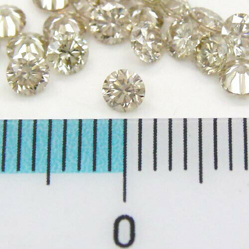 [　仕　様　：　1個 ] 使用石 天然ライトブラウンダイヤ 1石VS2クラリティー 重量(約) 0.1ct