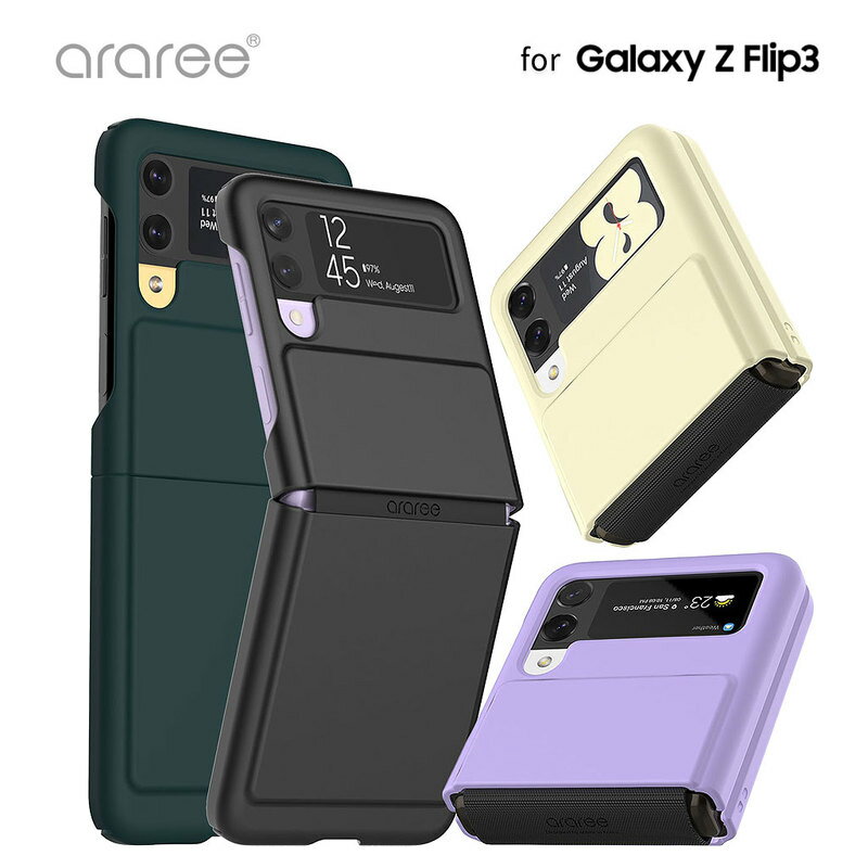 ■商品仕様 ・商品名：Galaxy Z Flip 3 Aero Flex ・タイプ：背面カバー型 ・ブランド：araree（アラリー） ・素材：ポリカーボネート、TPU ・製造元：KDLAB Inc. ・販売元：株式会社ロア・インターナショ...