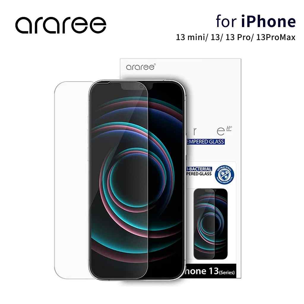 araree（アラリー）の「SUB CORE 抗菌強化ガラスフィルム」は抗菌コーティングを施し衛生面を配慮した抗菌強化ガラスフィルムです。 ●抗菌コーティング フィルム表面に雑菌の増殖を抑制する働きがある、銀イオン（Ag+）コーティングを施...