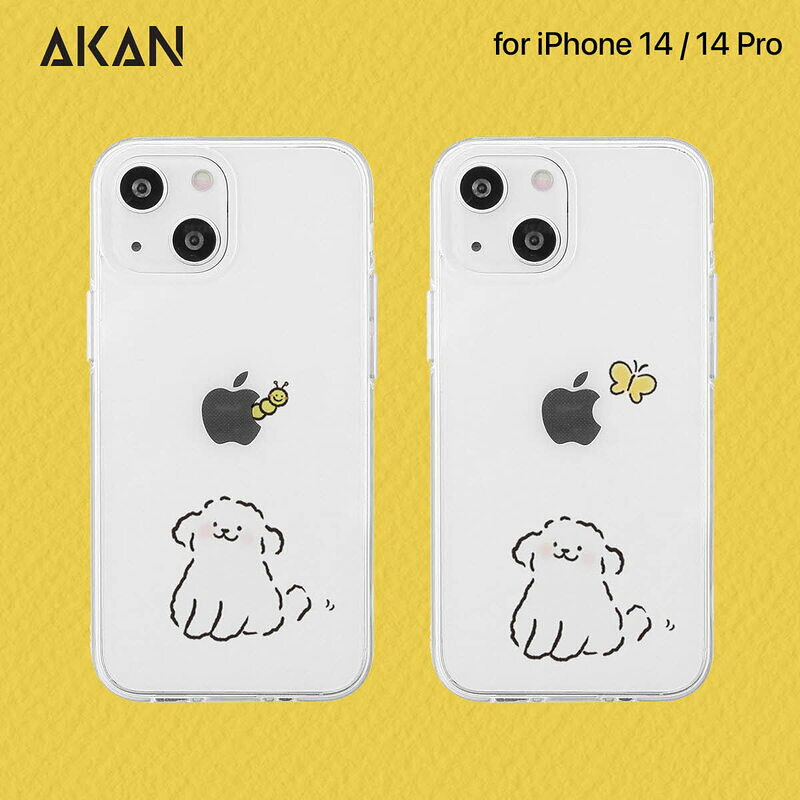 ■商品仕様 ・商品名：ソフトクリアケース ワンちゃん ・タイプ：背面カバー型 ・ブランド：AKAN(エイカン) ・素材：TPU ・製造元：AKAN ・販売元：株式会社ロア・インターナショナル（support@roa-internationa...