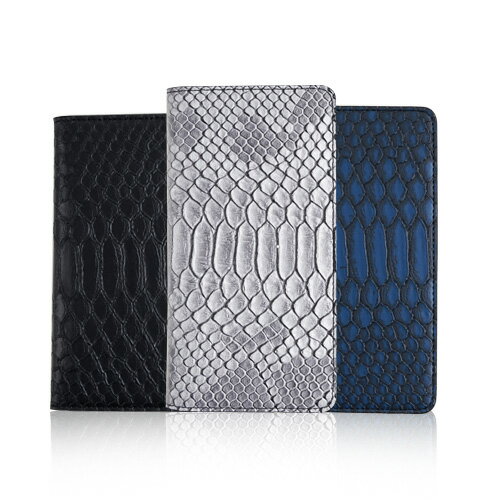 GAZE(ゲイズ）のスネイクラインの一つである「マットパイソンダイアリー」は、イタリアン合皮にパイソン（ヘビ）の型押しを施し、マットなカラーがシックなケースです。 ●シックなカラーと素材 高級イタリアン合皮を使用し、リアルで立体的なパイソン...