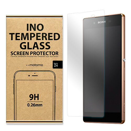 商品仕様 ・商品名: Xperia Z4 フィルム motomo INO 強化ガラスフィルム 0.26mm ・対応機種:≪docomo≫ Xperia Z4 SO-03G / ≪au≫ Xperia Z4 SOV31 / ≪softbank...