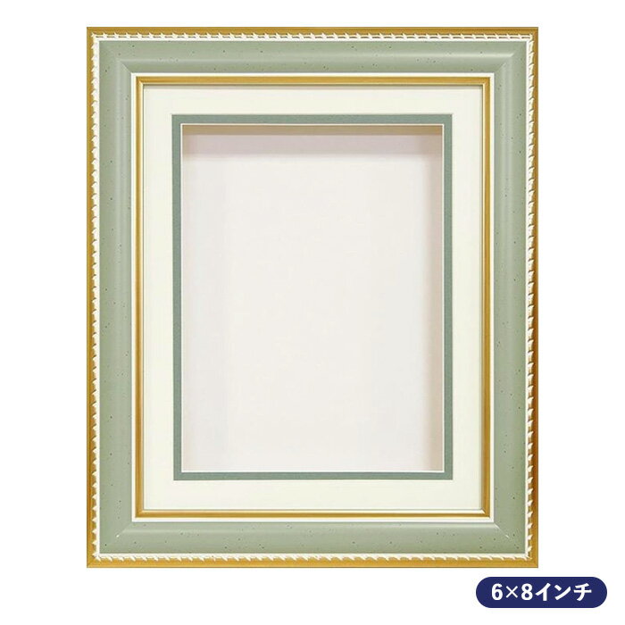 6×8インチサイズ/深さ35mm 窓抜き:185×135mm 裏板:230×185mm 外寸:281×236mm