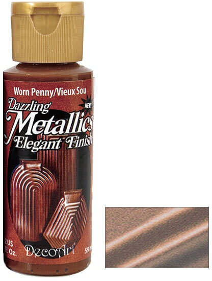 【商品詳細】 サイズ 59ml 素材 備考 細かく砕いたメタリックパウダーを含む絵具、水性なので薄めることも可能。トールペイント 素材 デコアート アクリル メタリック 絵具 カラー ペイント インク 絵の具 手造り 手作り DIY 図画工...