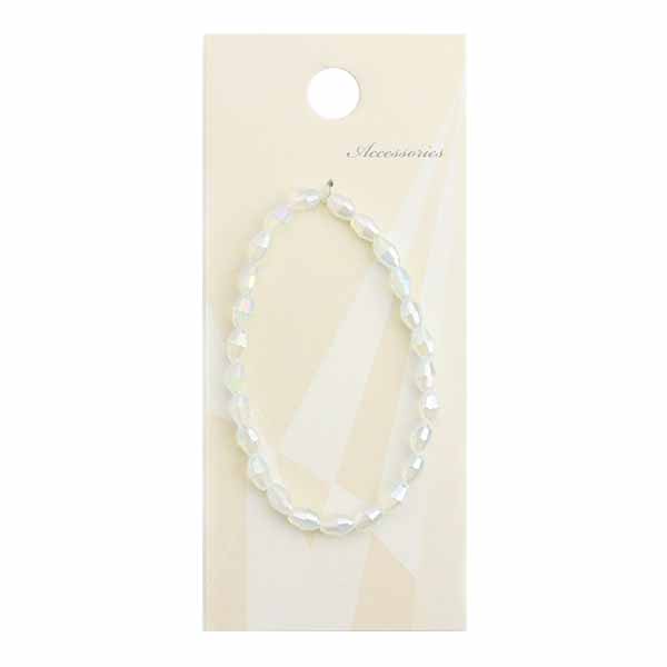 商品名：ガラスビーズ　ナツメ　3×5mm　オパールホワイトメール便/宅配便可品　番：bj-764サイズ：約18ps素　材：ガラス重　量：　　 -詳　細：【配送について】 この商品は、少量注文に限りメール便での配送が可能となっております。商品...