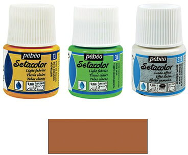 【商品詳細】 サイズ 45ml 素材 備考 手描きやステンシルに適した布専用水性アクリル絵具。絵具の乾燥後のごわつきがなく、生地の持つ風合いを損なうことがありません。定着剤は不要で、混色も可能。アイロン定着後は、洗濯やドライクリーニングが可...