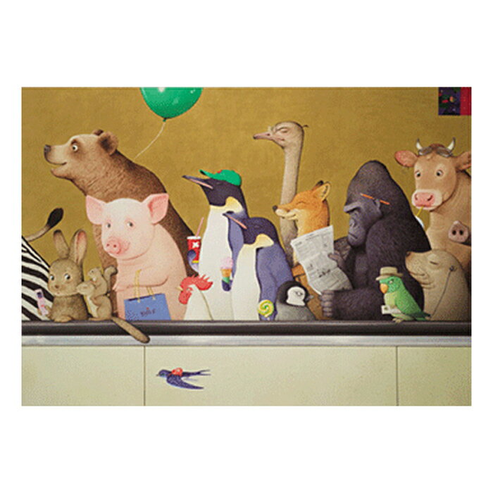 商品名：シャドープリント Kunio Sato ポストカード それぞれは先生 メール便/宅配便可品　番：np-586サイズ：約100×148mm(ポストカードサイズ)容量：ポストカード5枚入詳　細：テキストなしシャドープリント シャドーボッ...