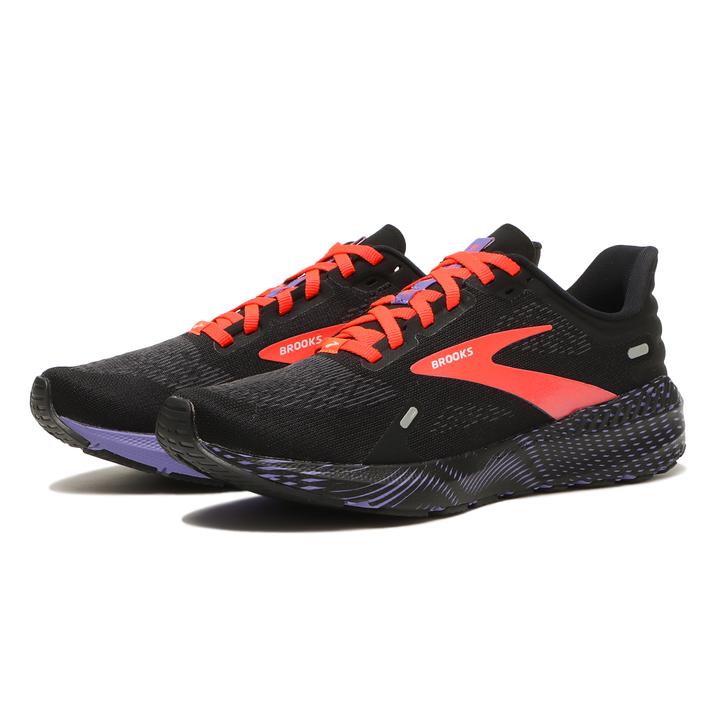 【BROOKS】 ブルックス 23-25 LaunchGTS9 LaunchGTS9 BRW 3742 BLACK/PINK 【ご注意】こちらの商品は弊社実店舗からも集約(入荷)するため、「靴箱の破損、色あせ、プライス貼付、剥がし跡」「靴箱...