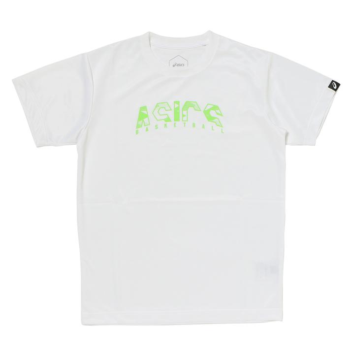 キッズ 【ASICS】 アシックス K ドライ プリント ハンソデシャツ ショートスリーブ 2064A082.100 ブリリアントホワイト ジュニア向けTシャツ。ユニセックスモデルにも採用しているアシックスロゴにシーズングラフィックの矢絣を...