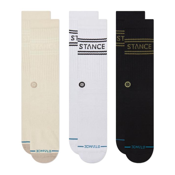 【STANCE SOCKS】 スタンス ソックス BASIC 3 PACK CREW ソックス A556D20SRO#OAT OATMEAL【ご注意】こちらの商品は弊社実店舗からも集約(入荷)するため、「靴箱の破損、色あせ、プライス貼付、剥...