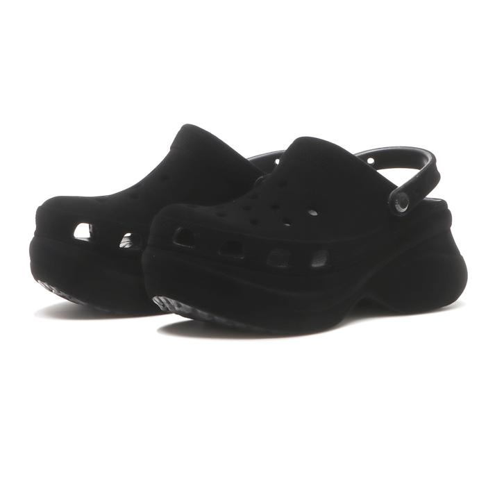 レディース 【crocs】 クロックス BAE VELVET CLOG W ベイベルベットクロッグ 211919-001 BLACK【ご注意】こちらの商品は弊社実店舗からも集約(入荷)するため、「靴箱の破損、色あせ、プライス貼付、剥がし跡」...