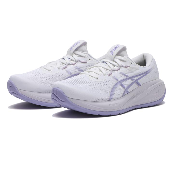 【ASICS】 アシックス W GEL-CUMULUS 28 W W ゲルキュムラス 28 ワイド 1012B919.101 WHITE/BLUEBELL【ご注意】こちらの商品は弊社実店舗からも集約(入荷)するため、「靴箱の破損、色あせ、プ...