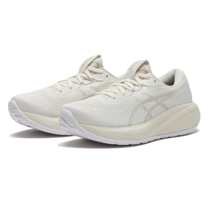 【ASICS】 アシックス W GEL-CUMULUS 28 W ゲルキュムラス 28 1012B916.100 CREAM/G GREY【ご注意】こちらの商品は弊社実店舗からも集約(入荷)するため、「靴箱の破損、色あせ、プライス貼付、剥が...
